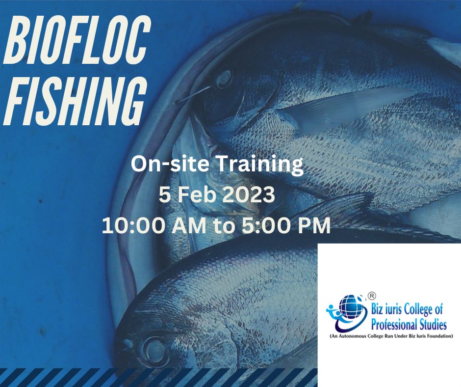 Onsite Training with Practical coverage on Biofloc Fish Farming - 9mnt